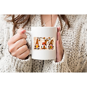 Fall Thankful Gnomes Sublimation Transfer, Ready to Press, Fall Sublimation Transfer, Autumn, Coffee, Harvest, Ready to Use, Sub, Shirt/Mug Sizes (Child x1-6") (Mug x1-3")