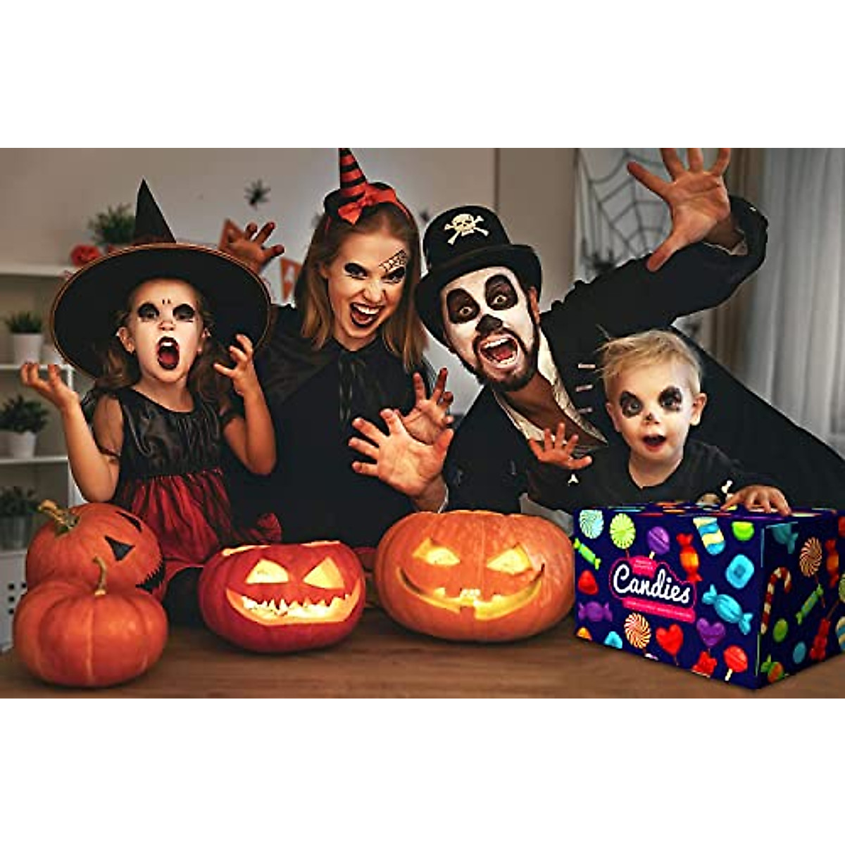 LA Signature HUGE Assorted Candy PARTY MIX BOX 6.50 LBS/104 OZ Over 255 Individually Wrapped Candies of All Time America's Most (Purple)