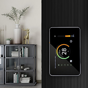 Touchscreen Smart WiFi Thermostat Digital Programmable Thermostat Home Floor Water Heating Thermostat 100 to 250VAC (16A)