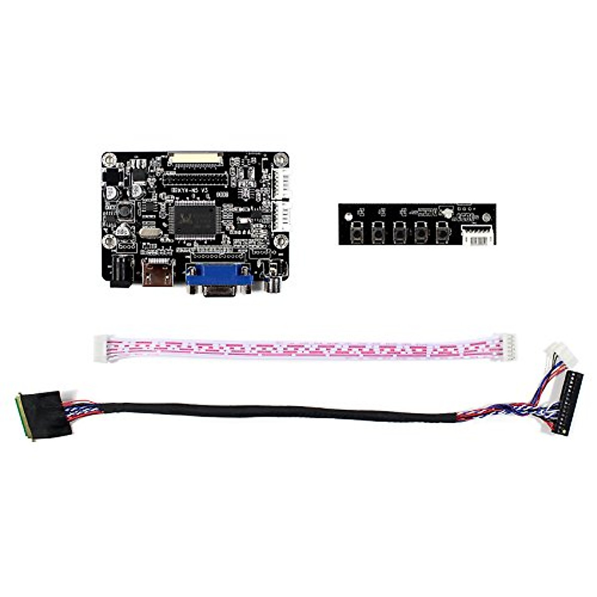 HDMI VGA LVDs Controller Board for 11.6 inch 1366x768 B116XW03 14" LP140WH2 BT140XW02 HSD140PHW1 15.6" B156XW02 B156XTN03.2 40Pin LCD Screen