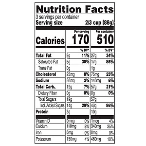 Breyers, Vanilla All Natural Ice Cream, Pint (8 Count)