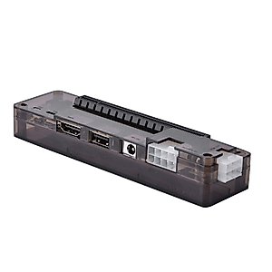 Laptop External Independent Video Card Dock,for Mini PCIE,Expresscard,6Pin+ Interface Output,Without Power Supply