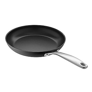 OXO Good Grips Non-Stick Pro Dishwasher safe 10" Open Frypan & Good Grips Non-Stick 12" Open Frypan,Gray,12'' Frypan