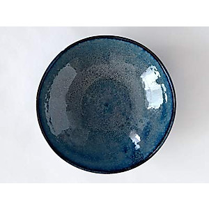 Zen Table Japan Yohen Dark Blue Pasta Bowls Set of 2 Made in Japan