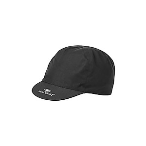 SEALSKINZ Unisex Waterproof All Weather Cycle Cap, Black, Large/X-Large