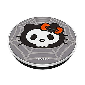 Hello Kitty Halloween Skeleton Face PopSockets PopGrip: Swappable Grip for Phones & Tablets