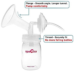 Nenesupply 24mm 2 pc Flanges Compatible with Spectra S2 Spectra S1 9 Plus Breastpumps Replacement to Spectra Pump Parts and Spectra Flange. Compatible with Spectra S2 Parts and Spectra 24mm