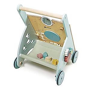 Tender Leaf Toys - Sunshine Baby Activity Walker - Activity Station to Encourage Floor Play to First Steps - Perfect Companion to Learn How to Walk - Age 18m +