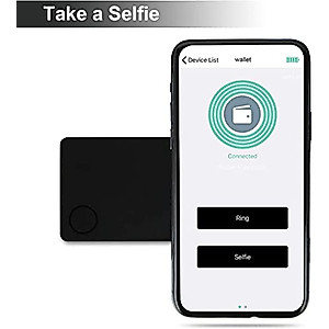 NUFR Wallet Tracker Finder Locator, Small Best Slim GPS Credit Debit Card Find Wallet Location Chip Tracker Device for Men Lost Waterproof with Built-in 24-30 Months Battery