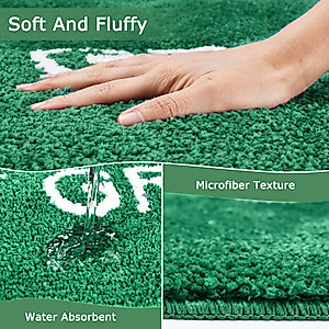 Alivora Wet Grass Rug for Bedroom-Non Slip Wet Grass Carpet for Living Room-Green Grass Rug is Machine Washable Home Floor Mat-Premium Area Rug for Home Decor [47.2 x 31.5]