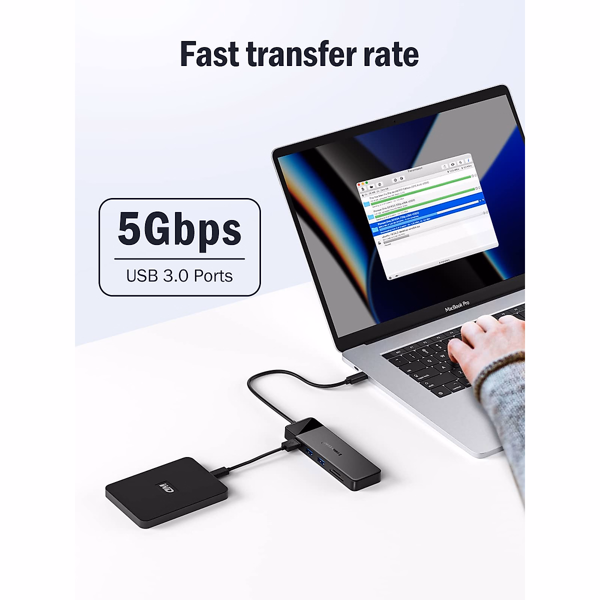Lemorele USB C Docking Station for Laptop, 10 in 1 Triple Display Monitors Adapter w/4K Dual HDMI, 1080P VGA, 3 USB3.0/2.0, TF/SD 2.0, 3.5mm Audio, 100W PD, for MacBook, HP, Dell, Lenovo, Surface