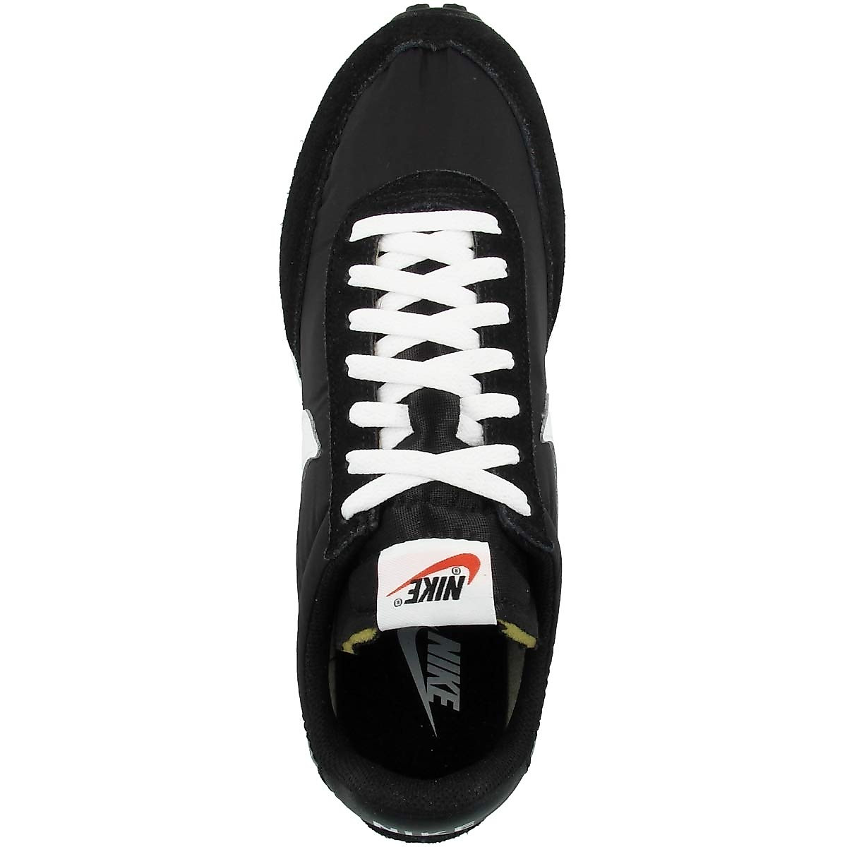 NIKE Men's Race Running Shoe, Black White Team Orange, 11