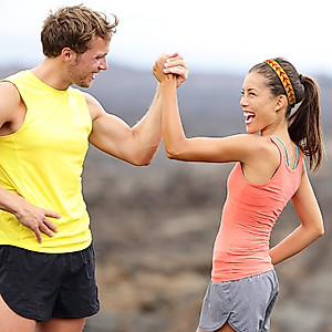 6 Pieces Elastic Baseball Headbands - No Slip, Adjustable Hair Accessories for Sports, Workout, and Teen Girls