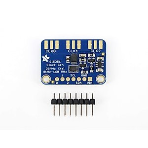 Adafruit Si5351A Clock Generator Breakout Board - 8KHz to 160MHz [ADA2045]