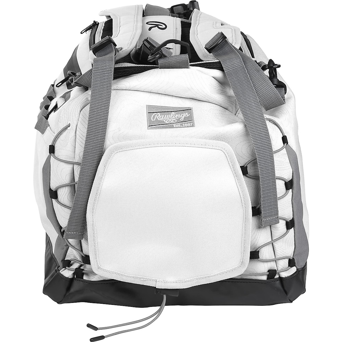 Rawlings | MACH Hyrbid Backpack/Duffle Equipment Bag | Baseball & Softball | White
