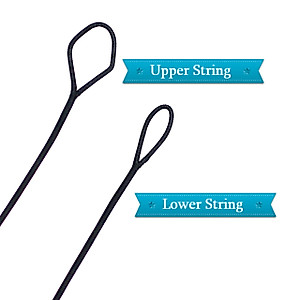 SinoArt Bow String Replacement for Recurve Bow and Long Bow 14&16 Strands