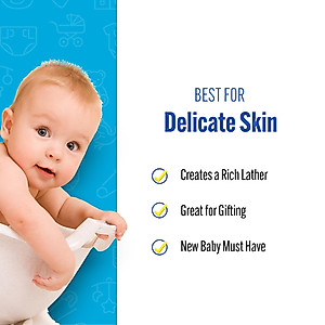 Baby Buddy Natural Wool Sea Sponge, Newborn Bath Time Essential, Ultra Soft for Delicate Skin, Hypoallergenic and Biodegradable, 1 Pack