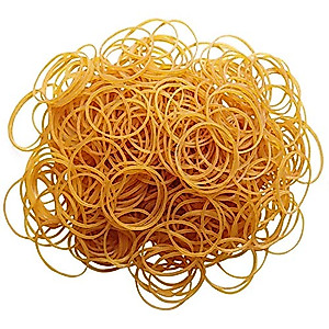 Rubber Bands 600pcs Stretchable Rubber Elastics Bands for Home or Office use
