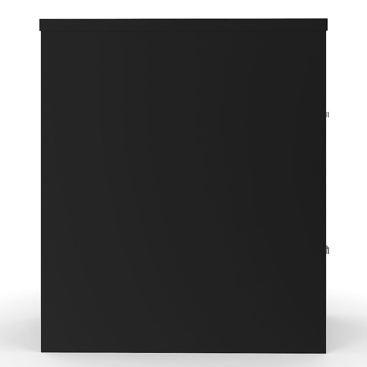 Staples 85988 2-Drawer Vertical File Cabinet Locking Letter Black 25-Inch D (25157D)