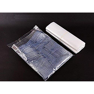 ericotry 100Pcs Clear Resealable Cello / Cellophane Bags Treat Bag Packaging Bags with Adhesive Closure Good for Bakery Candle Candies Cookies Snacks Poly Bags (9" X 12")