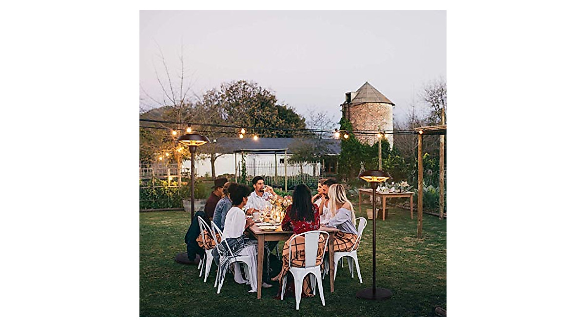 Star Patio Electric Patio Heater - Portable & Stylish