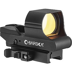 Barska AC13154 1x40 ION Red Dot Reflex Sight Multi Reticle with Mount, Black