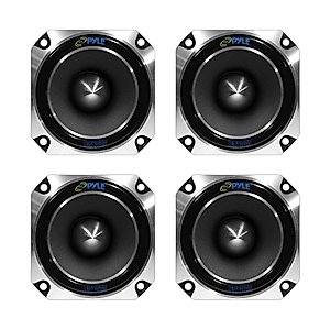 Pyle Pro 1 Inch 300 Watt Heavy Duty Titanium Super Car Tweeter (4 Pack) | PDBT28