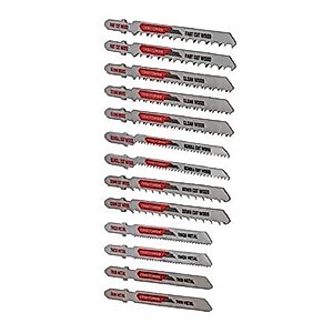 CRAFTSMAN Jigsaw Blades, T-Shank Set, 13-Piece (CMAJ1SET13)