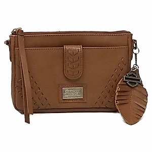 Harley-Davidson Women's Western Tan Buffalo Leather Hip Bag w/Detachable Strap