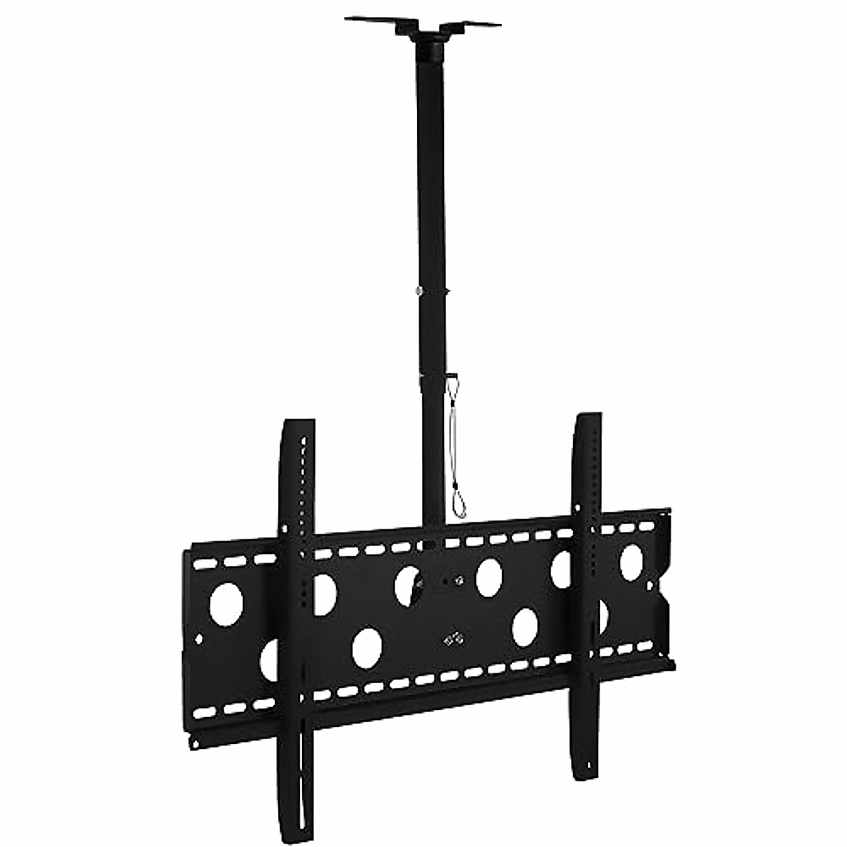 Mount-It! TV Ceiling Mount, Full Motion Height Adjustable Swivel Tilting Bracket for 42, 45, 47, 49, 50, 55, 60, 65, 70, 75, 80, 85, 90 Inch, TVs 220 Lbs Capacity