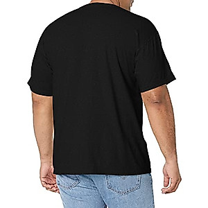 Comfort Colors mens Adult Short Sleeve Tee, Style 1717 T Shirt, Black, Large US