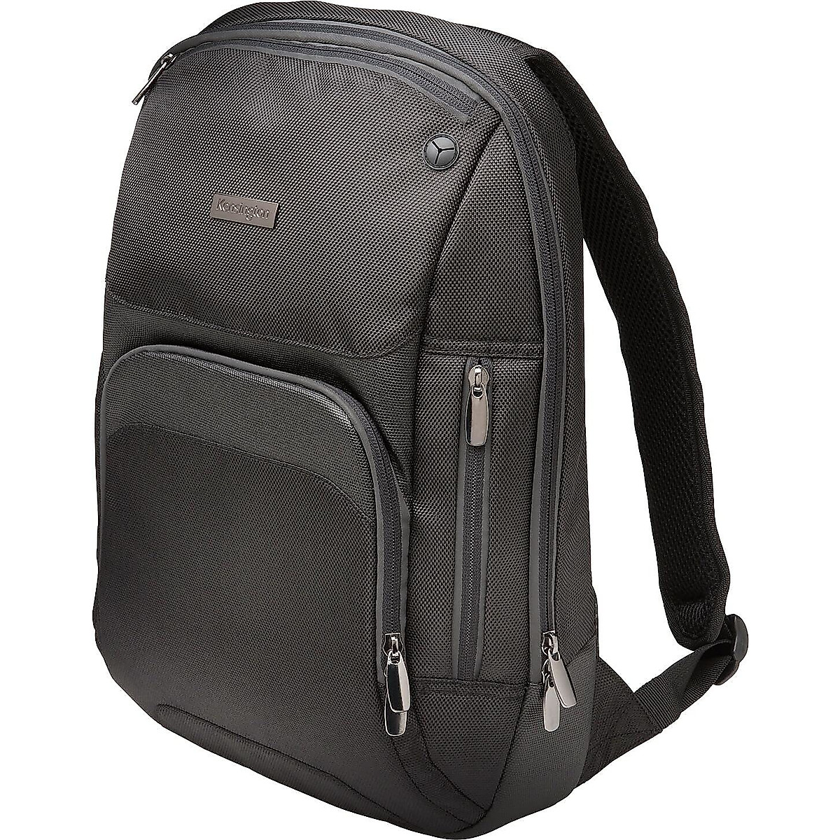 Kensington Triple Trek Slim Backpack for MacBooks, Chromebooks, Tablets & Ultrabooks up to 13-Inch-14-Inch (K62591AM), Black