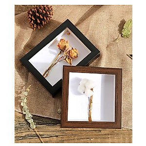 Shadow Box Picture Frame,Frame for Dried Flowers,1.2" Deep Hollow Display Frame,Graduation Cap Shadow Box for Wall and Tabletop Display Bouquet Mementos Medals Photos Memory Box (8.25X11.75)