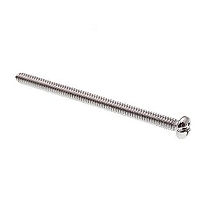 Prime-Line 9009193 Machine Screw, Pan Head, Slotted/Phillips Combo, #10-24 X 3 in, Grade 18-8 Stainless Steel, Pack of 15