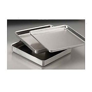 American Metalcraft SQ1415 Square Deep Dish Pan, Aluminum, 1.5" H, 14" W, 14" L