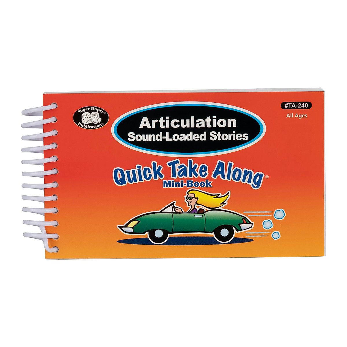 Super Duper Publications | Articulation Sound-Loaded Stories Quick Take Along® Mini-Book | Educational Resource for Children