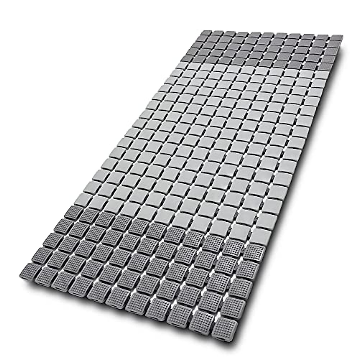 BEMISO Non Slip Massage Bathtub Mat,Shower Mat Non Slip 33.4 x 15.7 Inch Large Size with Suction Cups and Drain Holes Bath Mat for Tub