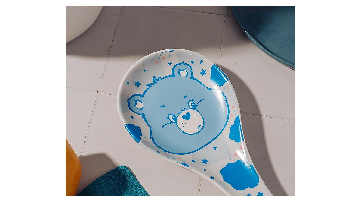 Care Bears Grumpy Bear Ceramic Spoon Rest - Cute Kitchen Organizer