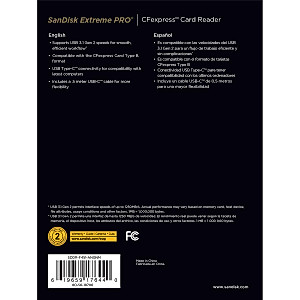 SanDisk Extreme PRO CFexpress Card Reader - SDDR-F451-GNGNN