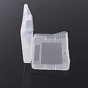 WICAREYO Clear Cartridge Protection Game Case Dust Cover for Gameboy Advance GBA Pack 10PCS