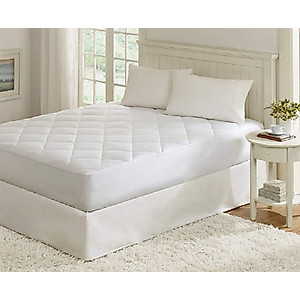 Mattress Pads, Quilted Mattress Topper-Hypoallergenic Waterproof Protector (King, Size)