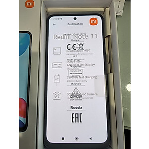 Xiaomi Redmi Note 11R 5G + 4G Lte (for Tmobile Mint Tello & Global) (128Gb + 4Gb) Dual Camera 6.58 (Polar Blue)
