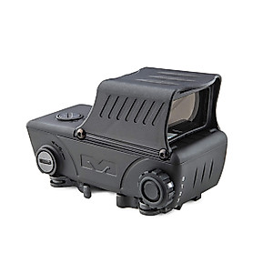 MEPROLIGHT® MEPRO RDS PRO V2 Mil-Spec Electro Optic Red Dot Sight, 2.2 MOA red Bullseye Reticle,16 Reticle Brightness, Picatinny