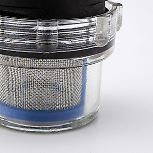 RecPro RV Replacement Water Pump Strainer | 1/2 Twist-On Pipe Strainer | Compatible with WFCO and Shurflo Pumps (RecPro)