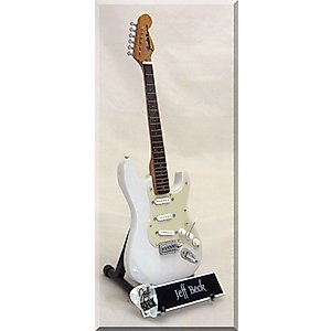 JEFF BECK Miniature Guitar with Guitar Pick