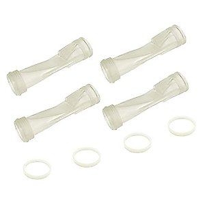 ATIE Heavy Duty Long Life Diaphragm W69698 with Retaining Ring W81600 Replacement Fits Zodiac Baracuda G3 G4 Pool Cleaner (4 Pack)