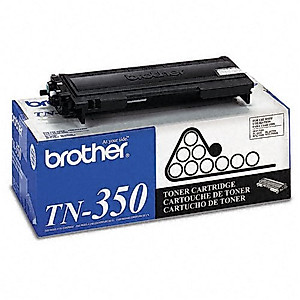 Brother : TN350 Toner, 2500 Page-Yield, Black -:- Sold as 2 Packs of - 1 - / - Total of 2 Each