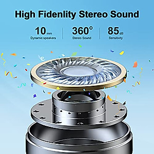 Tecno Wireless Bluetooth Headphones, Bluetooth Earbuds Neckband with Microphone, Bluetooth 5.0, for Sports, B1 SE