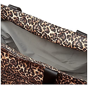 Baggallini womens Extra-large Extra Large Carryall Tote, Wild Cheetah, Brown US