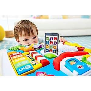 Fisher-Price Baby to Toddler Toy Laugh & Learn Around the Town Learning Activity Table with Music & Lights for Infants Ages 6+ Months​ (Amazon Exclusive)